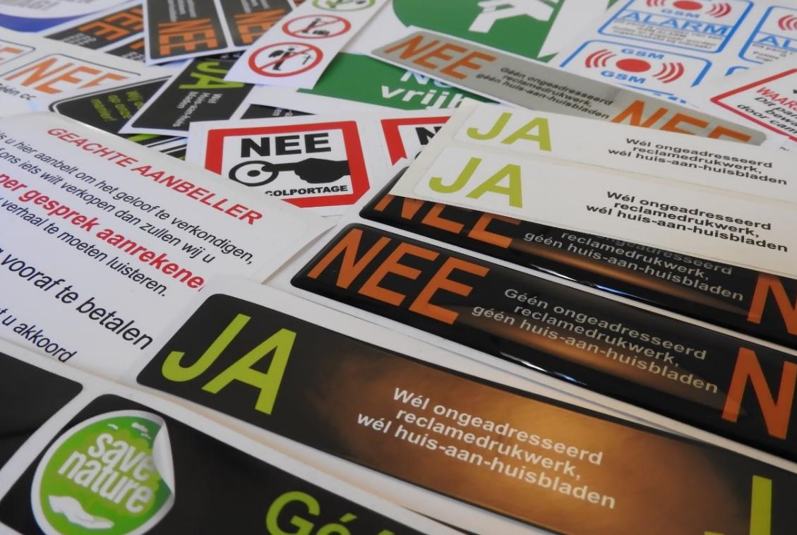 Zijn plakkers van JA/JA stickers de nieuwe ‘losers’? | PRINTmatters
